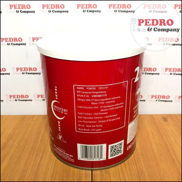 Jual Crescent - Baking powder double acting/ bubuk pengembang (2,7 kg ...
