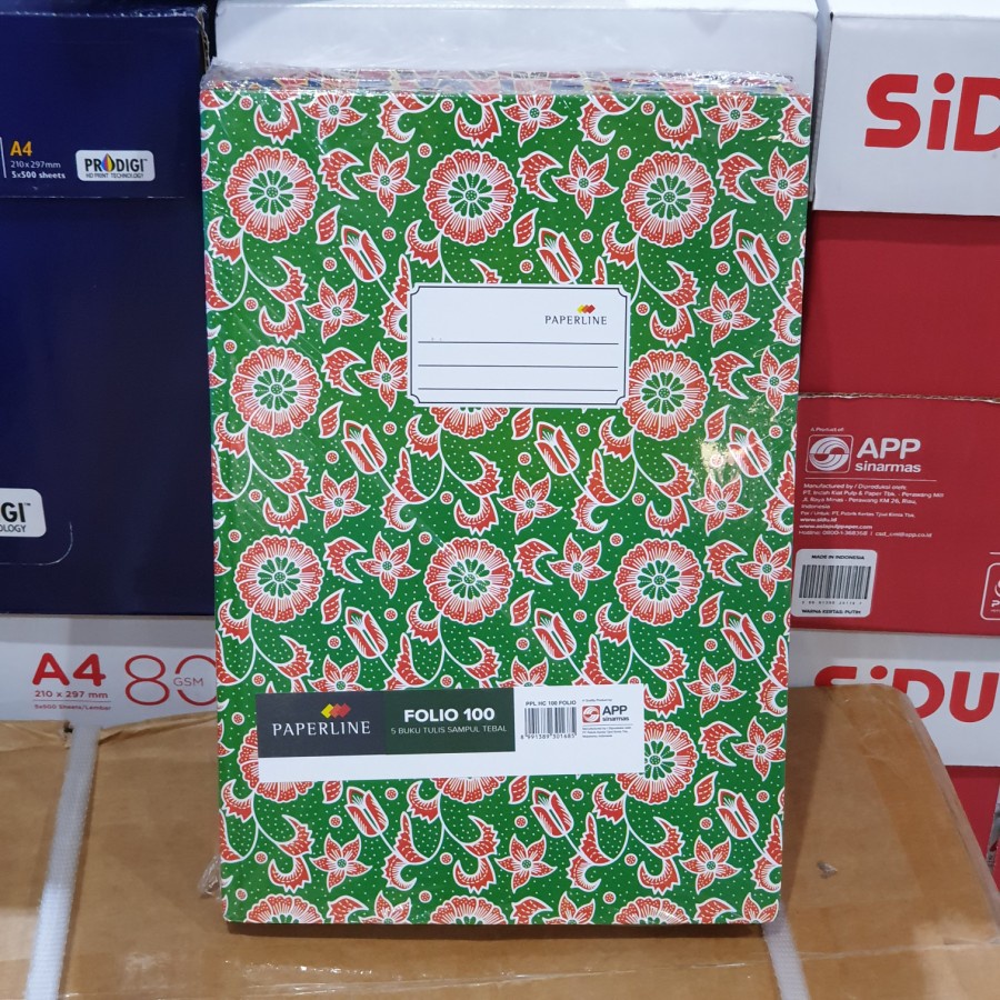 Jual Buku Folio 100 Paperline Hard Cover | Shopee Indonesia
