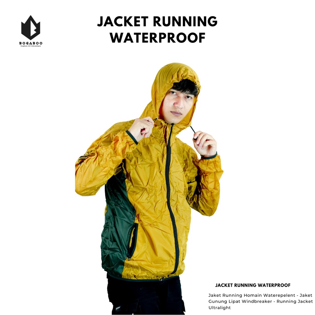 Jual Jaket Running Hommain - Jaket Running Waterrepellen - Jaket ...