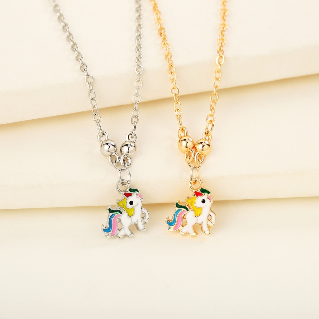 Jual Lanme Jewelry Kalung Anak Perempuan Unicorn Kalung Bayi Pony ...