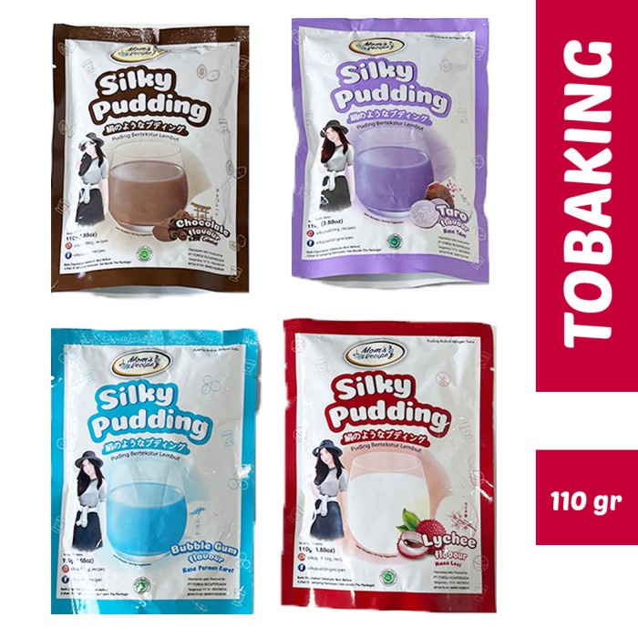 Jual SILKY PUDDING Forisa Mom's Recipe Pouch 110 gr PUYO Puding Susu ...