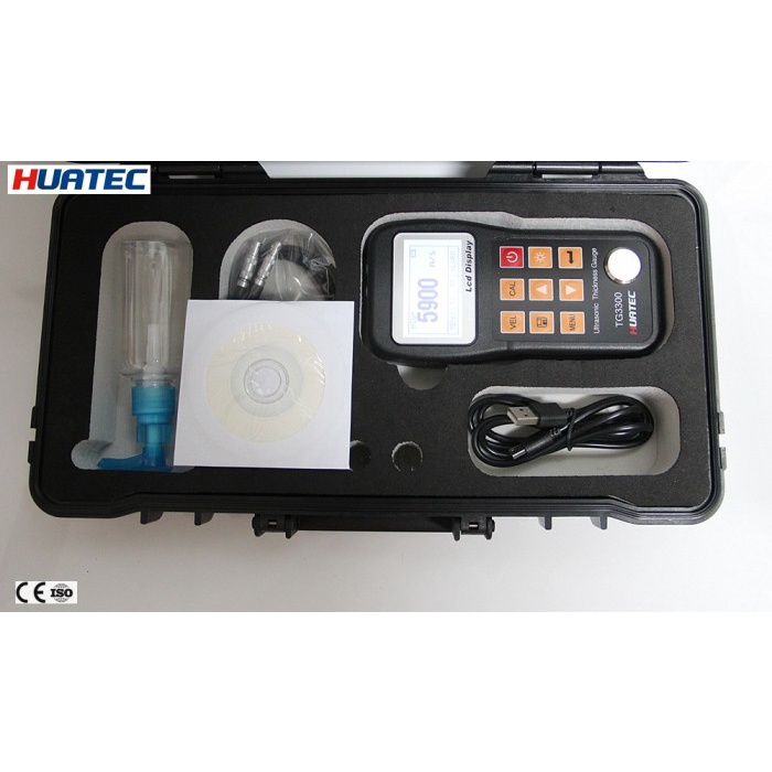 Jual TG-3300 NDT Ultrasonic thickness gauge plastic thickness testing ...