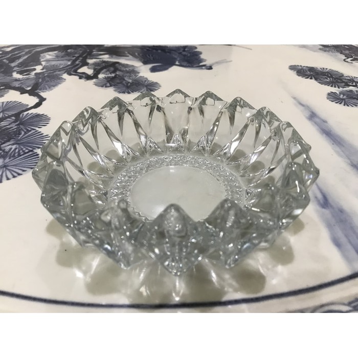 Jual ASBAK ROKOK KACA KRISTAL TRANSPARAN KEDAUNG 1550 | Shopee Indonesia