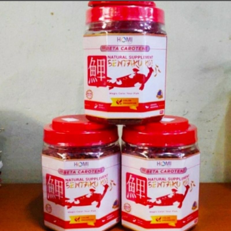 Jual maggot sentaku koi 100 gram suplemen makanan ikan koi | Shopee ...