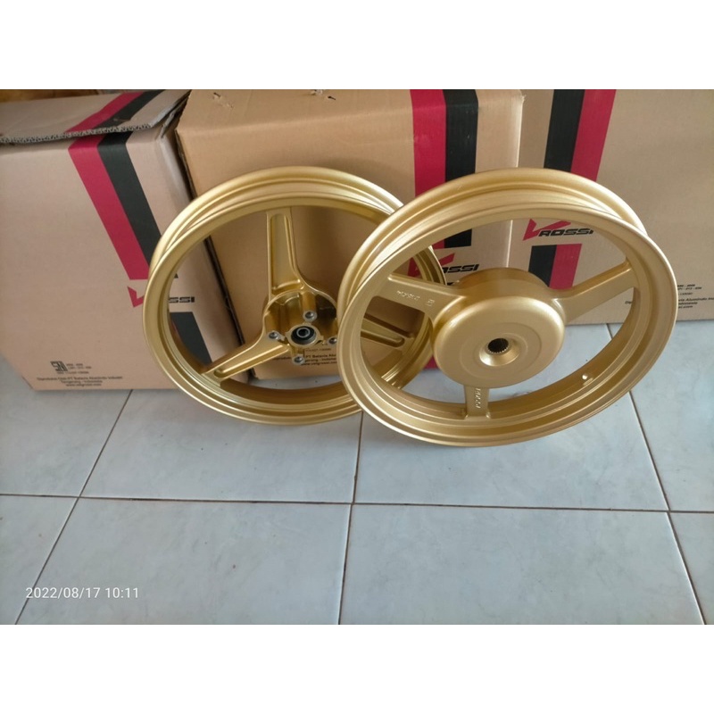 Jual velg racing rocket/model palang 3 untuk beat,scoopy,vario 110,spacy ,genio ,vario 125/150 ...