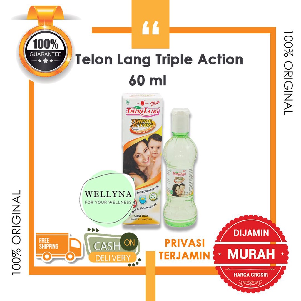 Jual Minyak Telon Lang Plus Triple Action- Menghangatkan Tubuh & Mencegah Gigitan Nyamuk pada ...