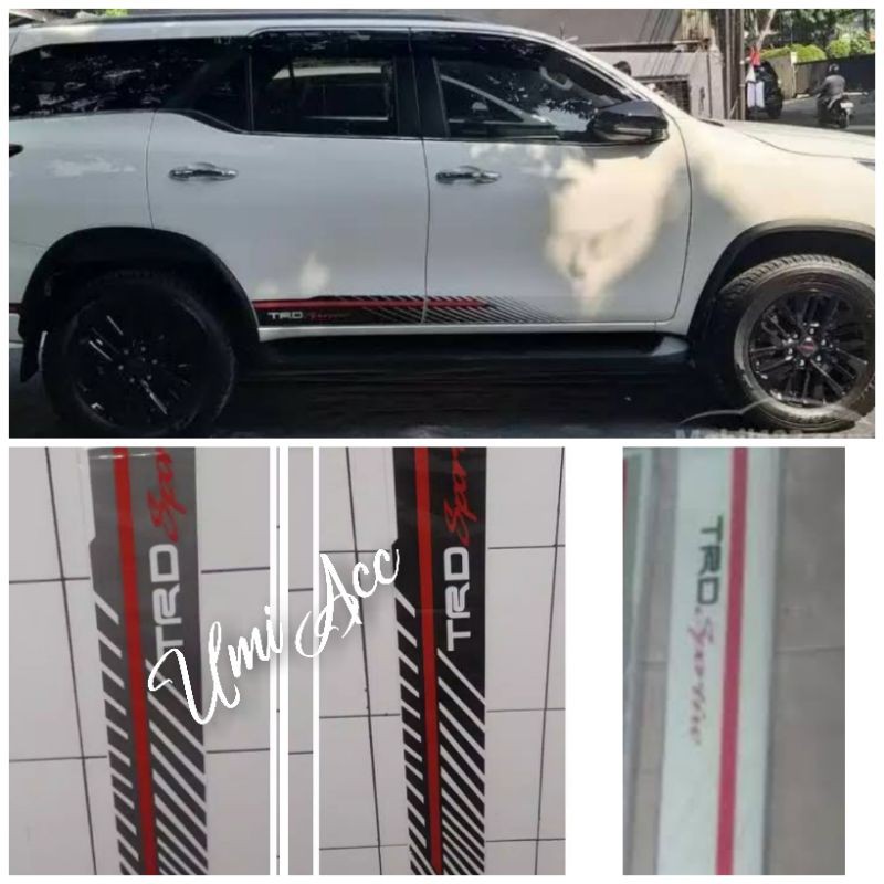 Jual Sticker Body Trd Sportivo Grand All New Fortuner Vrz 2019 2020 ...