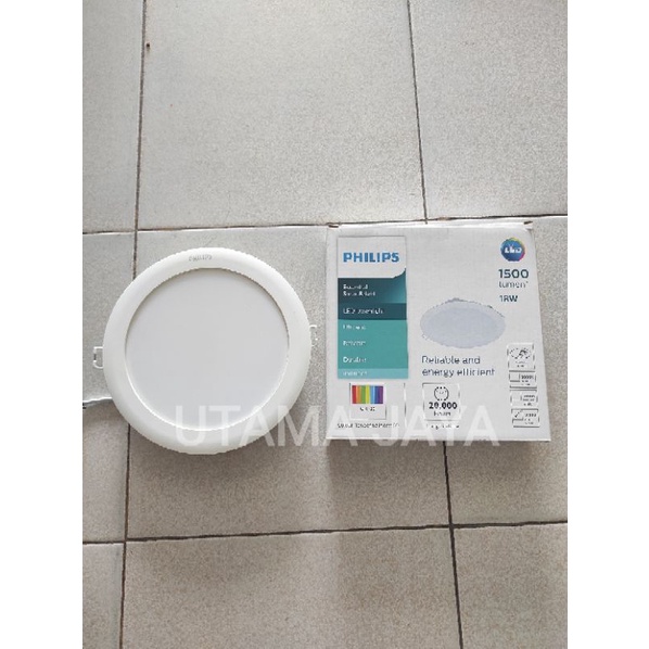 Jual LAMPU LED DOWNLIGHT PHILIPS 18 WATT DN020B G3 -6500K PUTIH ...