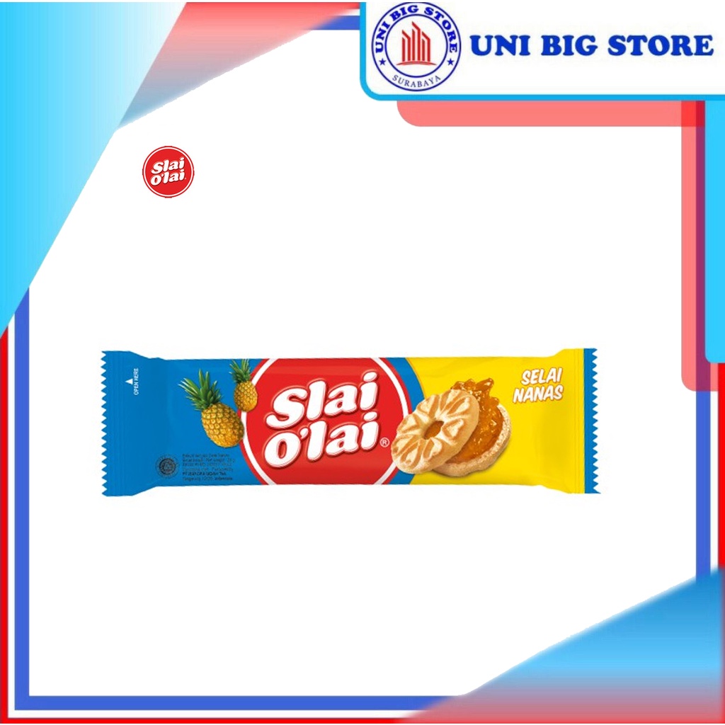 Jual ROMA Slai Olai O Lai Biskuit Susu Selai Pineapple 32 gr Roma ...