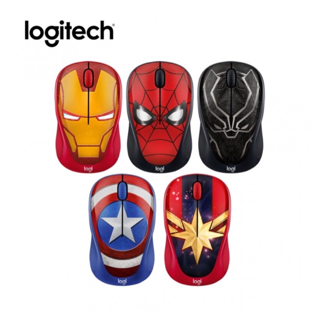 Jual Logitech Mouse M238 Wireless OriginaL(Marvel Collection) | Shopee ...