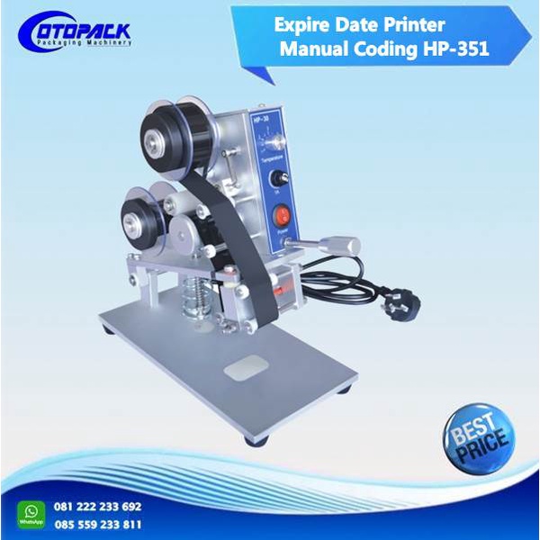 Jual Mesin expired Date Alat Cetak Kadaluarsa Coding Machine HP-351 ...