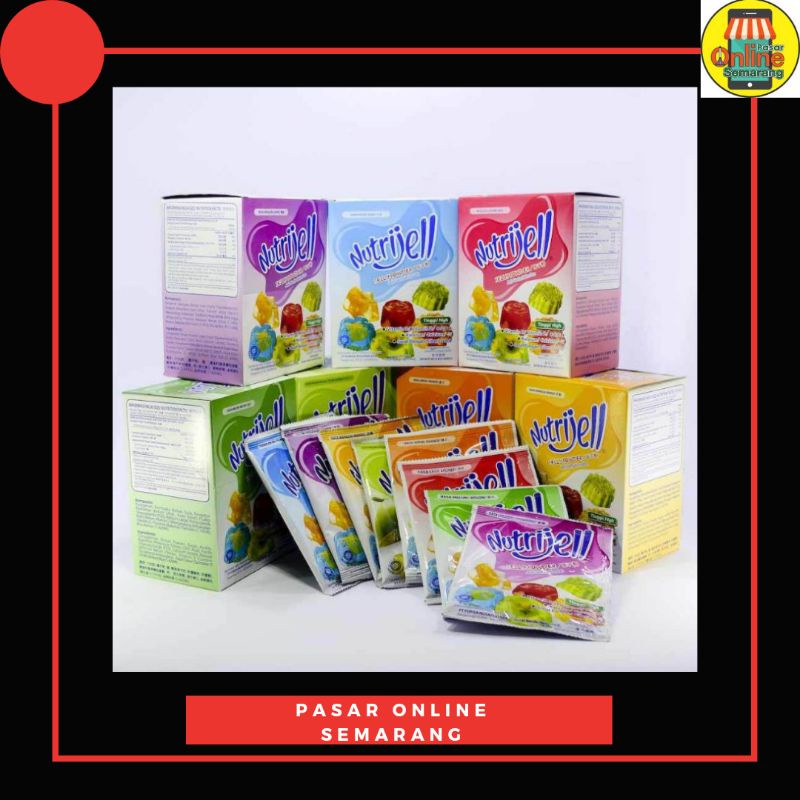 Jual Nutrijel Semua Rasa / Ager Ager Banyak Varian Rasa/ Belanja ...