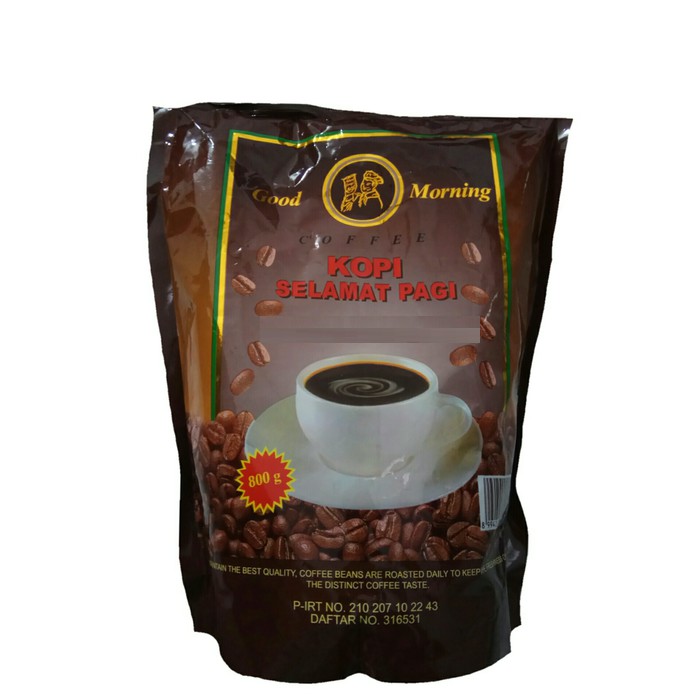 Jual Kopi Selamat Pagi Kopi Bubuk Hitam Halus / Kasar / Kopi Biji ...