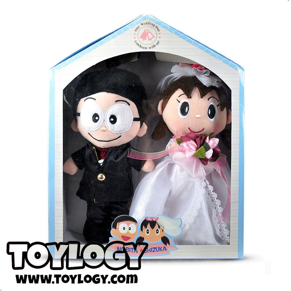 Jual Boneka Pernikahan Nobita & Shizuka ( Wedding Doll Nobita and ...
