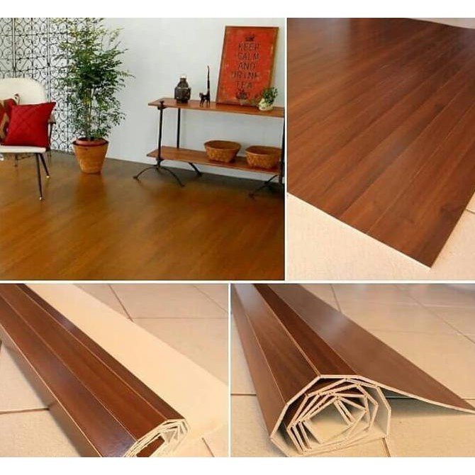 Jual Tikar Kayu Karpet Plywood Coklat Tua 120x200 | Shopee Indonesia