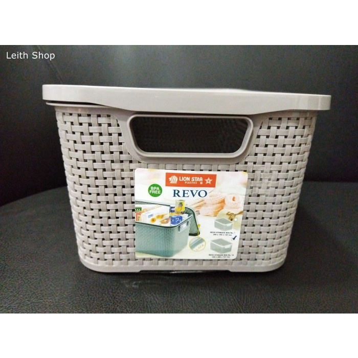 Jual Keranjang Kotak Penyimpanan Container Box Serbaguna Lion Star Revo ...