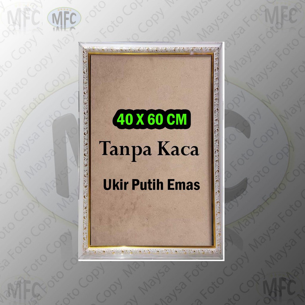 Jual Bingkai foto Tanpa kaca 40x60 full Minimalis Hitam#Putih#Coklat ...