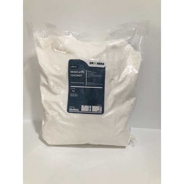 Jual DESSICATED COCONUT / COCONUT FLAKES / KELAPA KERING | Shopee Indonesia