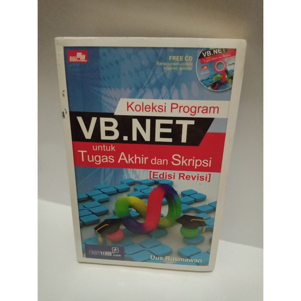 Jual BUKU KOLEKSI PROGRAM VB NET UNTUK TUGAS AKHIR DAN SKRIPSI EDISI REVISI | Shopee Indonesia