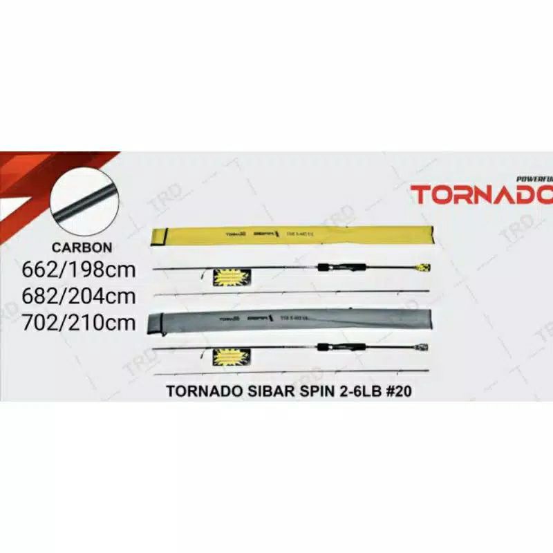 Jual Joran tornado sibar 682 2-6lb ul | Shopee Indonesia