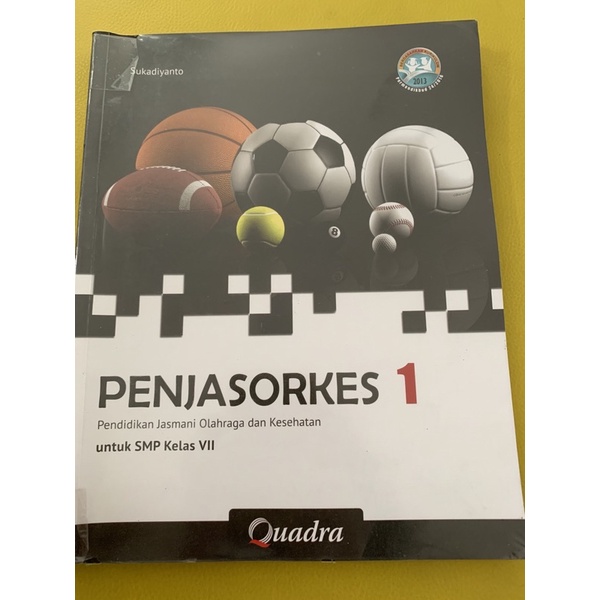 Jual buku penjasorkes 1 smp kelas 7 Quadra Sukadiyanto | Shopee Indonesia