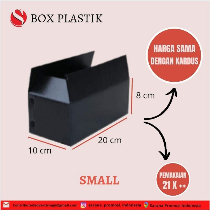 Jual box packing kardus bahan plastik uk.20x10x8 / box mainan / box ...