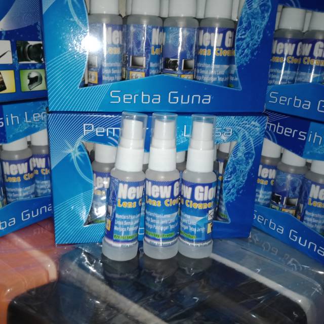 Jual NEW GLOW Lens Cleaner | Semprotan Pembersih | Cairan Pembersih ...