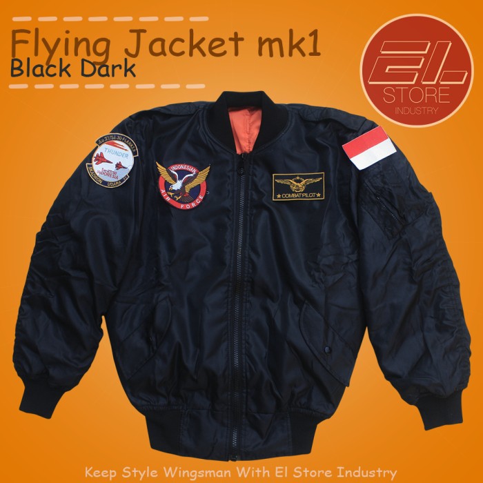 Jual jaket pilot bomber pesawat tempur Sukhoi TNI-AU from el store ...