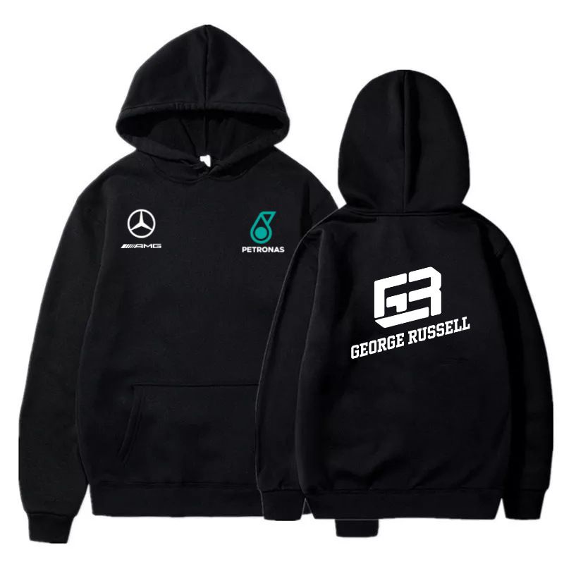 Jual Jaket Hoodie Pembalap F1 GEORGE RUSSELL MERCEDES Pria Wanita ...