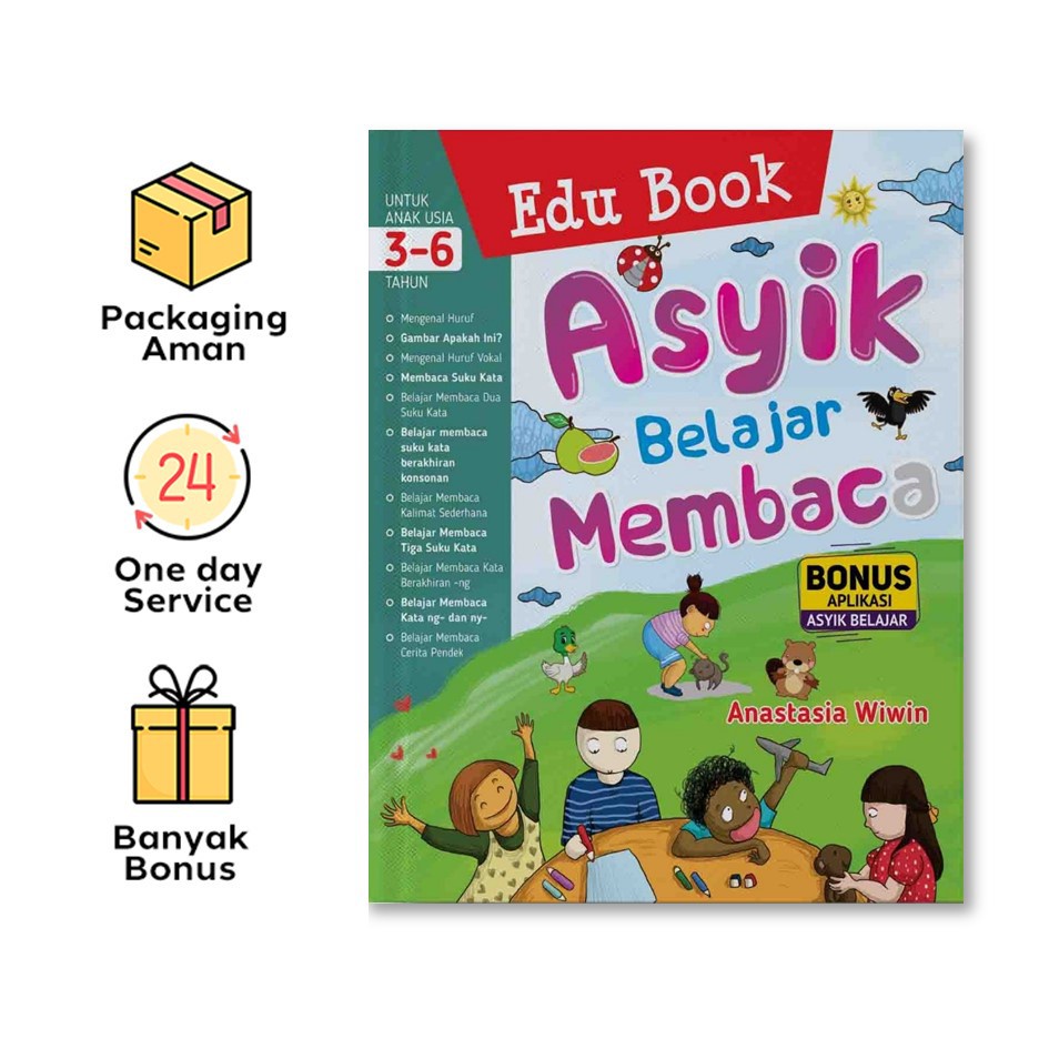 Jual [Solusibuku Jakarta] Edu Book: Asyik Belajar Membaca (Playground ...