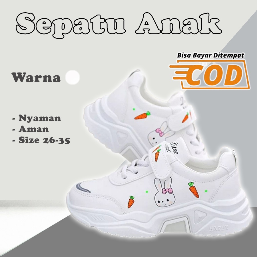 Jual Sepatu Sneakers Anak Anak Cewe Perempuan Model Terbaru Kekinian ...