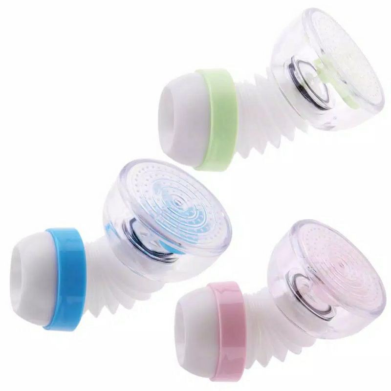 Jual Sambungan Kran FLEXIBLE Filter Air Anti Splash Shower Penyambung ...