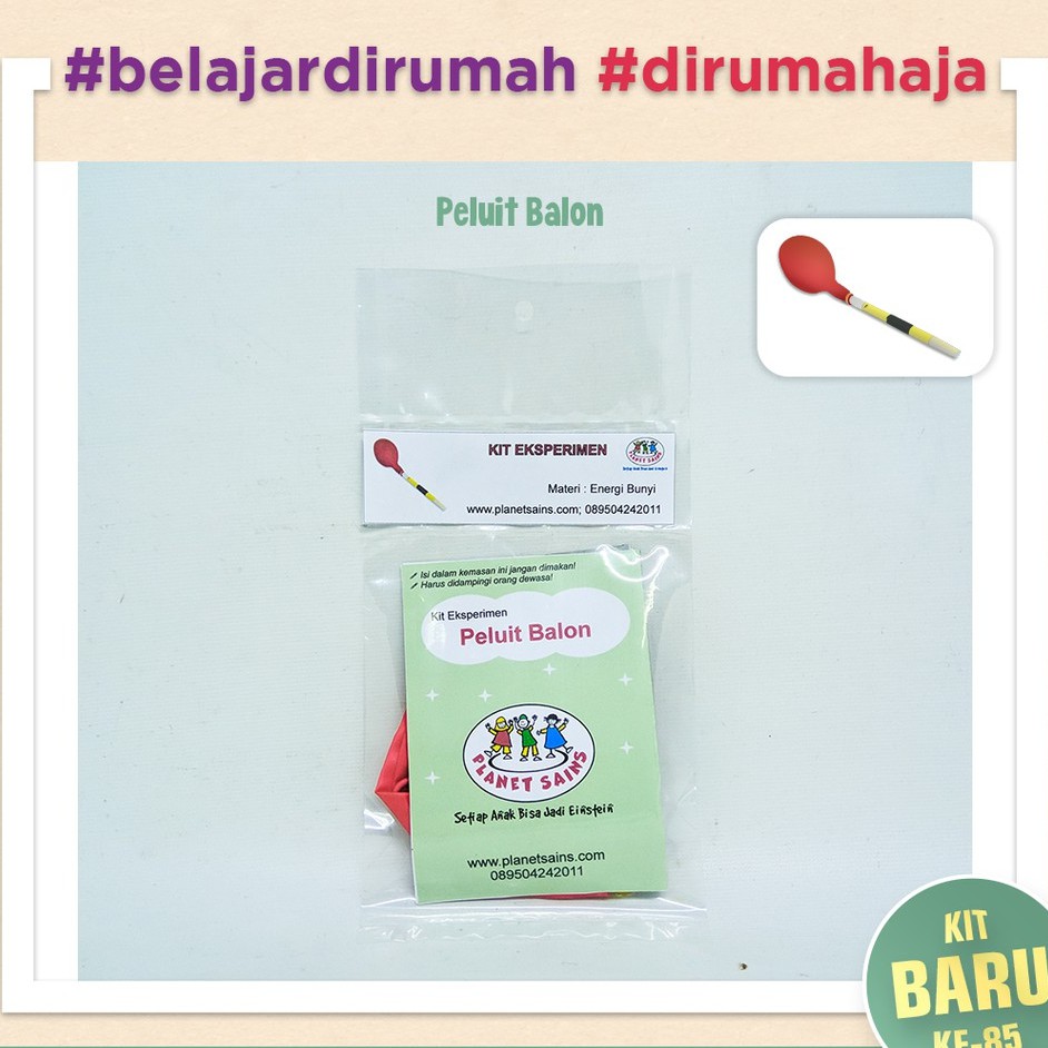 Jual PELUIT BALON - Mainan Anak SD - Eksperimen Sains #dirumahaja ...