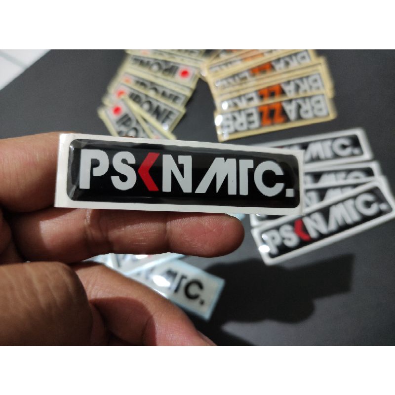 Jual Emblem pasukan matic sticker timbul pskn mtc sticker motor matic ...