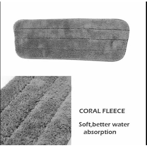 Jual Refill Spray Mop Microfiber Refill Kain Pel Spin Mop Kain | Shopee ...