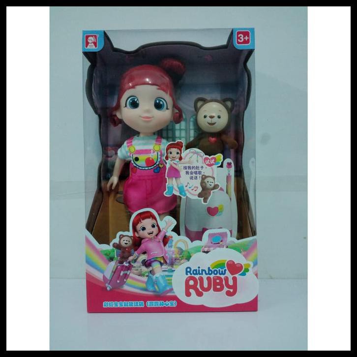 Jual MAINAN RR-88001 RAINBOW RUBY WITH CHOCO ( TALKING & SINGING ) | Shopee Indonesia