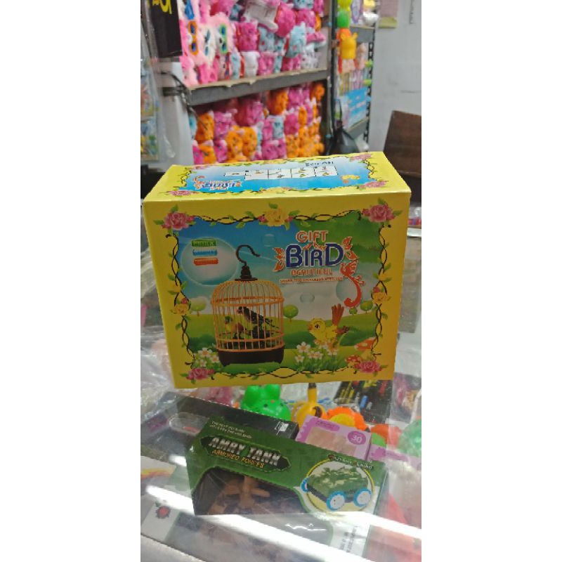 Jual mainan anak burung burungan bisa bunyi ukuran sedang | Shopee ...