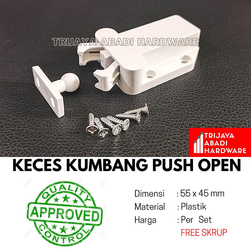 Jual Keces Kumbang Push Open Tip On Magnet Pintu Kabinet | Shopee Indonesia