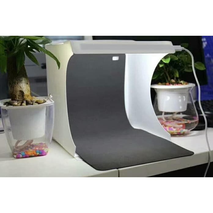 Jual Mini Photo Studio Product Kit dengan LED dan Background Warna New ...