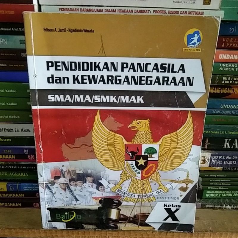 Jual buku PPKn SMA/MA kelas 1-10 penerbit bailmu | Shopee Indonesia