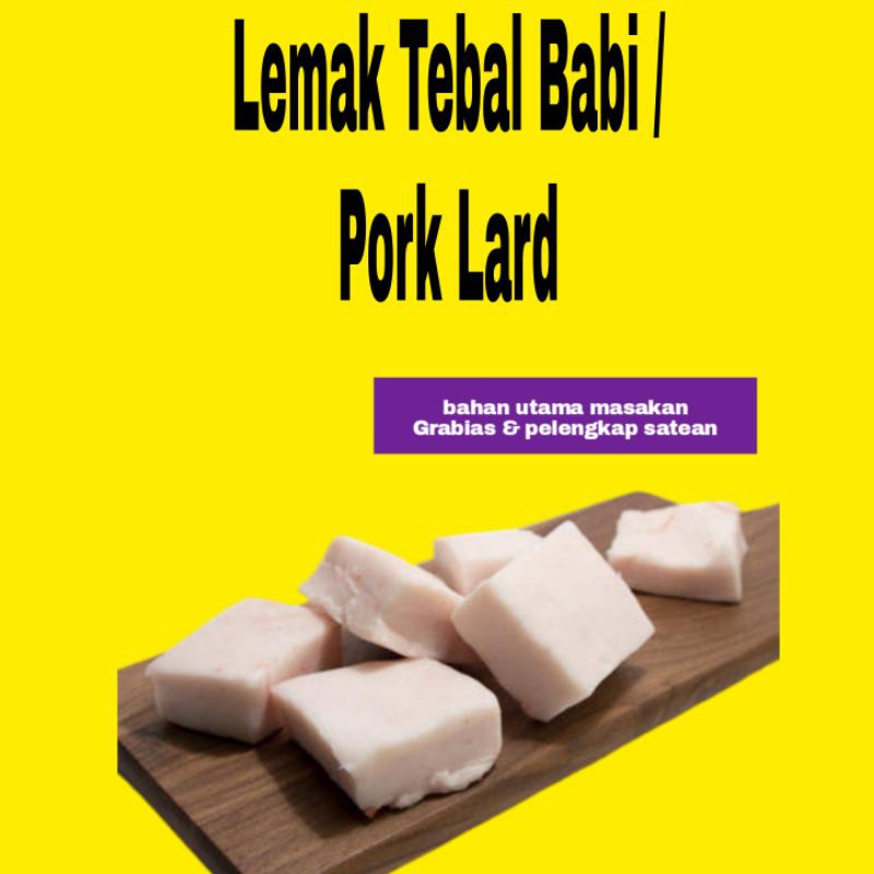 Jual Lemak Babi Tebal (Kota Malang) | Shopee Indonesia
