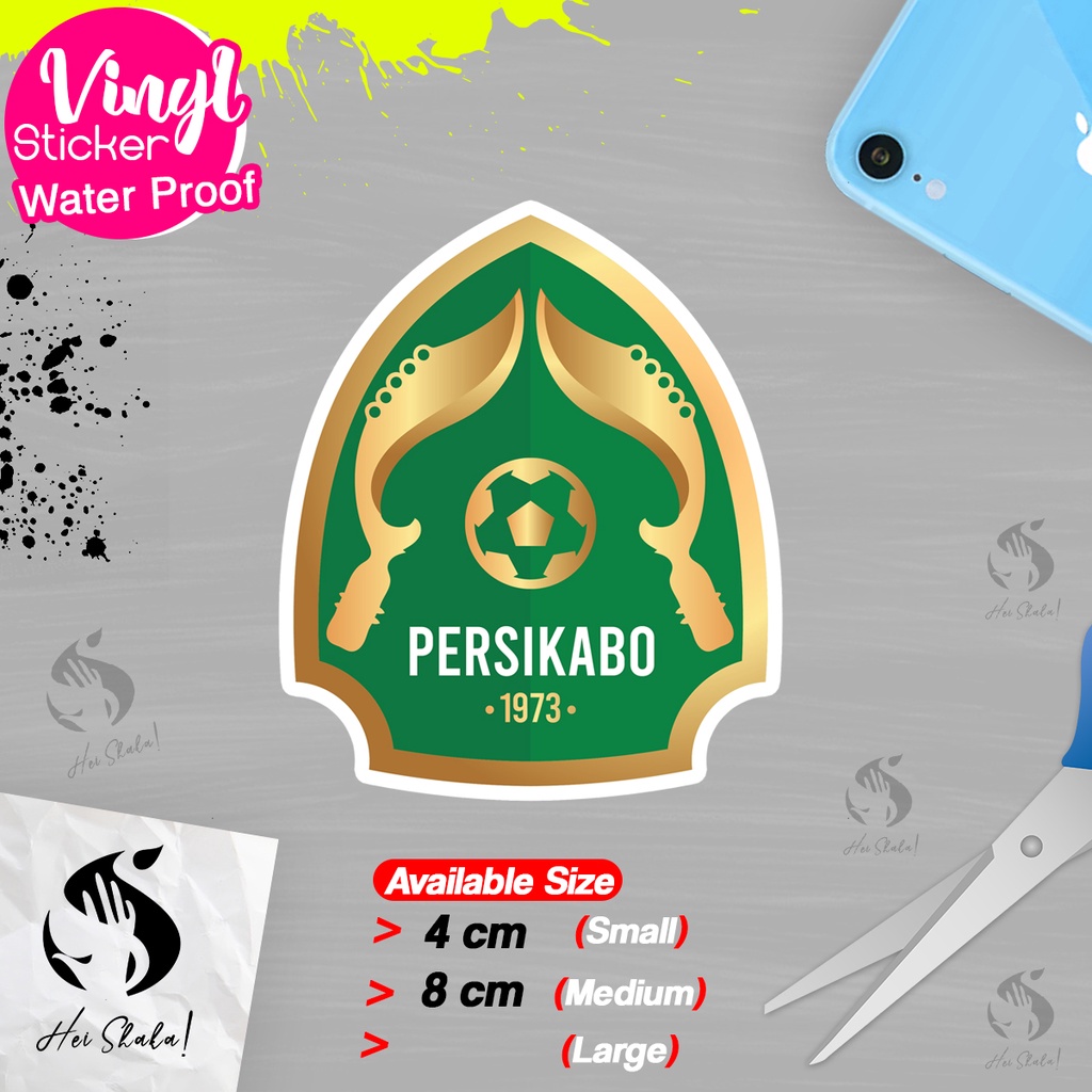 Jual Stiker Persikabo 1973 Liga Indonesia Sticker Sepak Bola Emblem ...