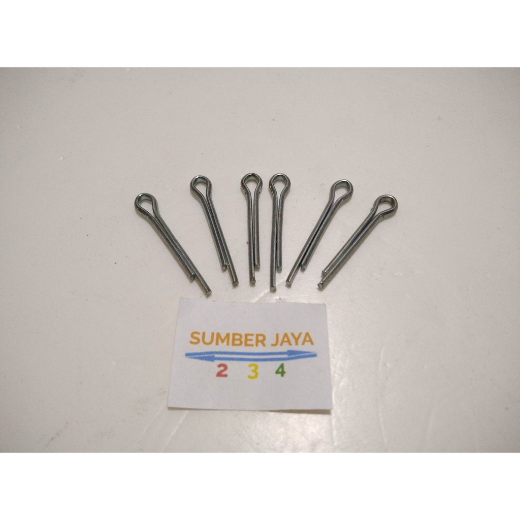 Jual Cotter Pin Split Pen Paku Besi 3 x 40 TERMURAH | Shopee Indonesia