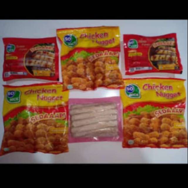 Jual Paket Nugget dan Sosis Hemat hanya 80ribu!!! | Shopee Indonesia