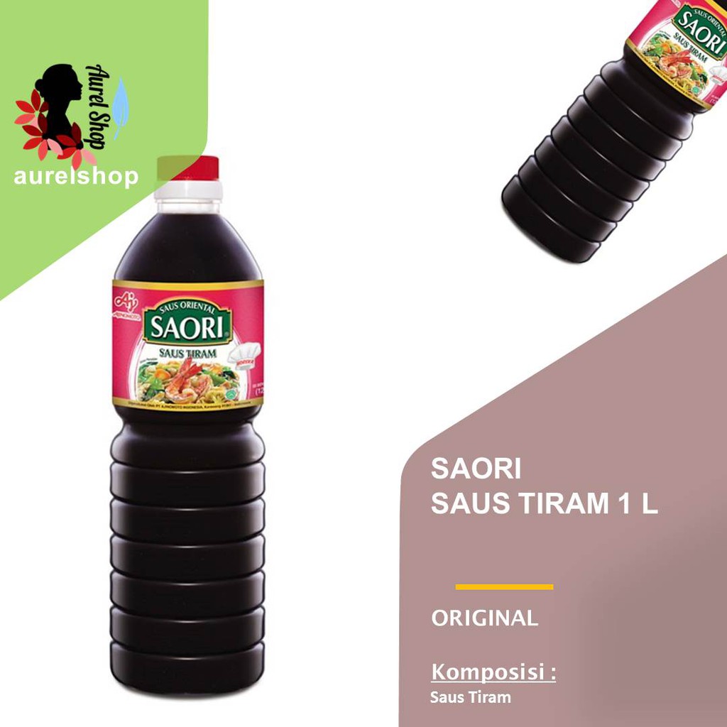 Jual SAORI Saos Tiram kemasan Botol 1 liter | Shopee Indonesia
