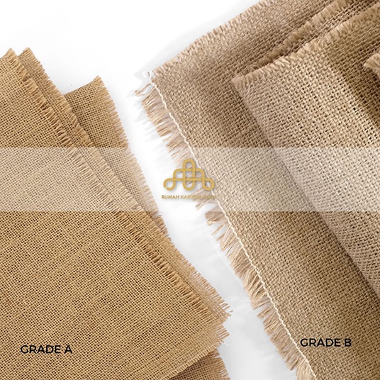 Jual Kain Goni Hessian - Dekorasi Seserahan Rustic - Kain Bahan Karung ...
