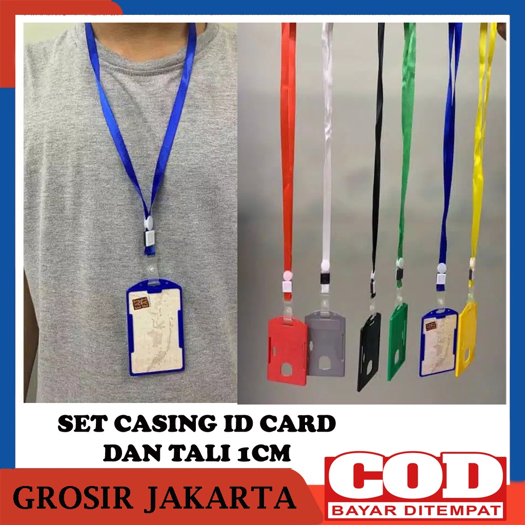 Jual Casing id card plus tali | Shopee Indonesia