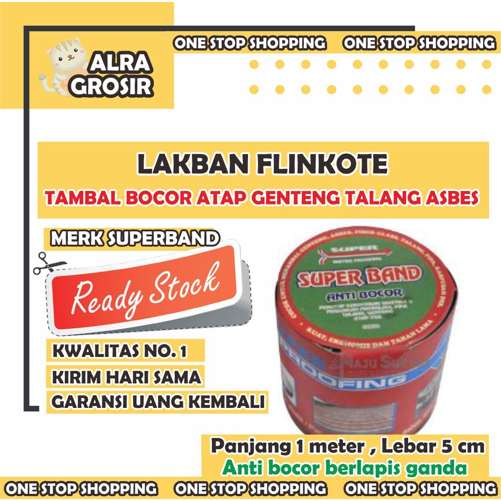 Jual Lakban Flinkote SUPER BAND Penambal Serbaguna Anti Bocor ...