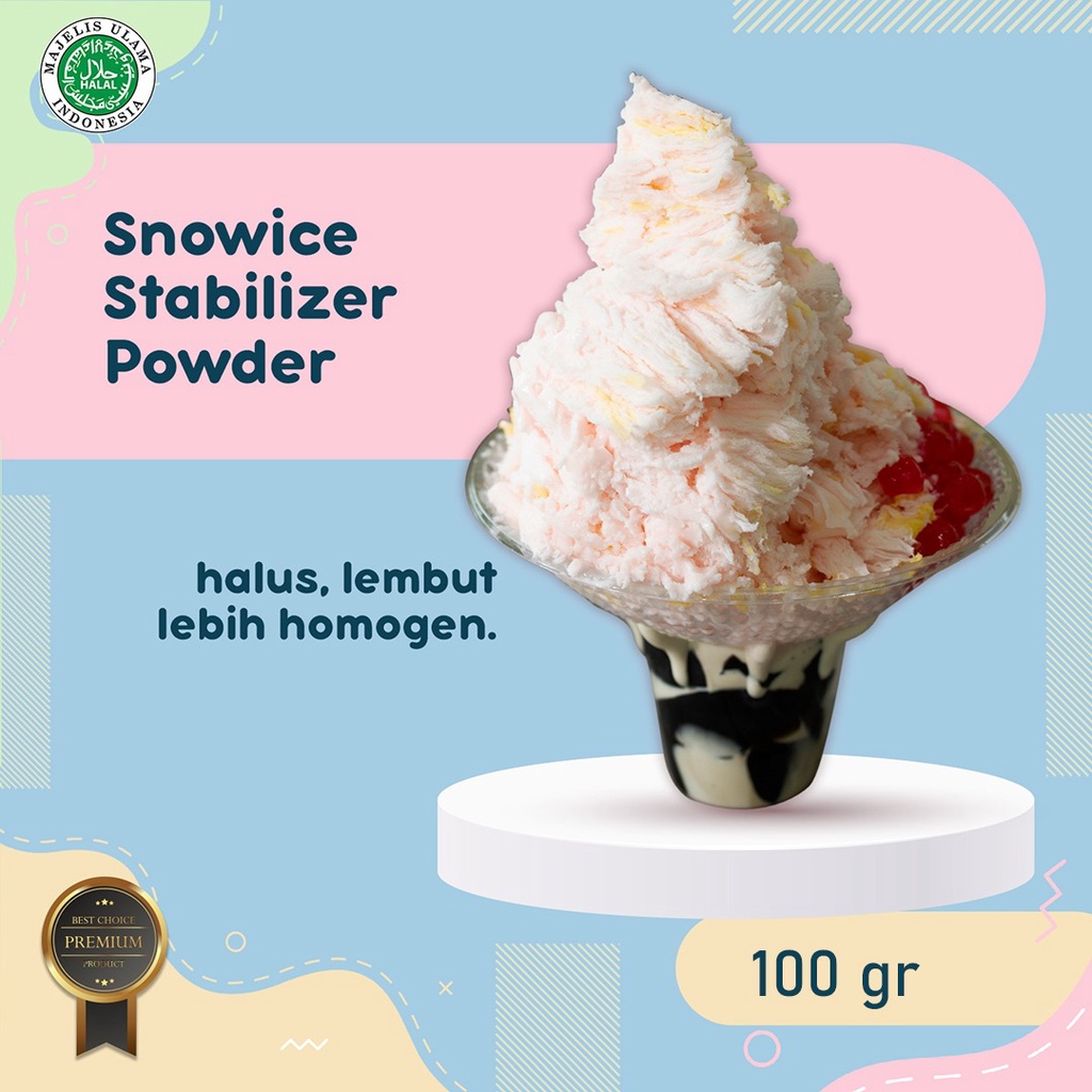 Jual SNOW LAYER POWDER / SNOW ICE POWDER @100GR | Shopee Indonesia