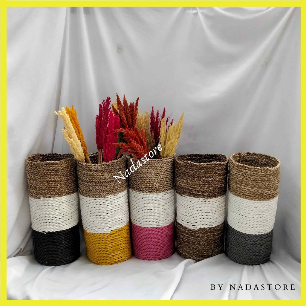 Jual VAS BUNGA / POT BUNGA / TEMPAT BUNGA KERING / BUNGA ARTIFICIAL ...